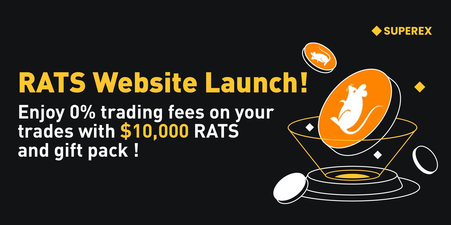 RATS Website Launch Exclusive Event: Enjoy 0% commission on your trades ...
