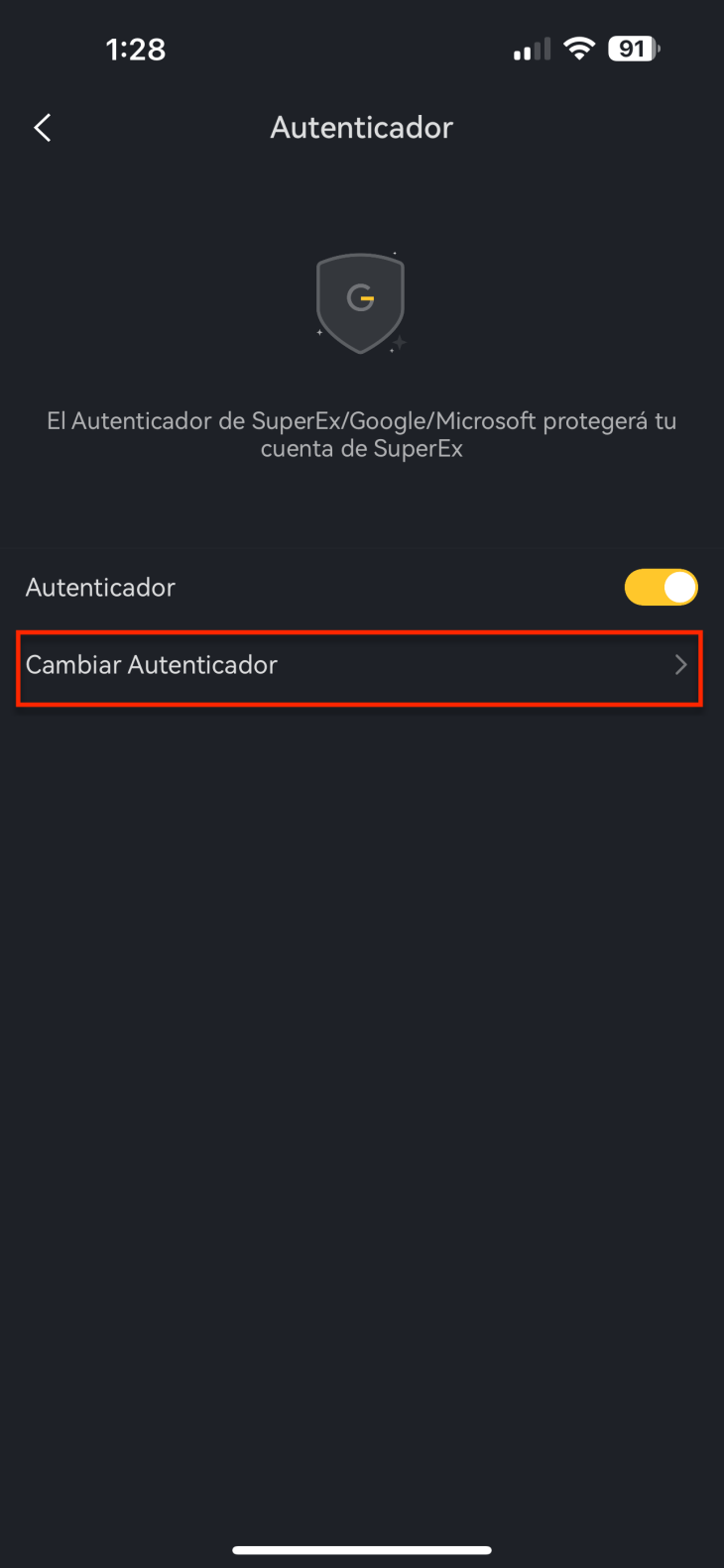 Cómo Modificar Google Authenticator? (APP) – SuperEx