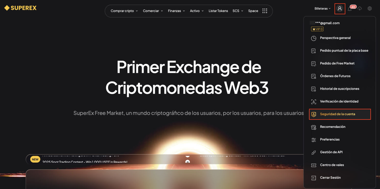 Cómo Modificar Google Authenticator? (Versión Web) – SuperEx