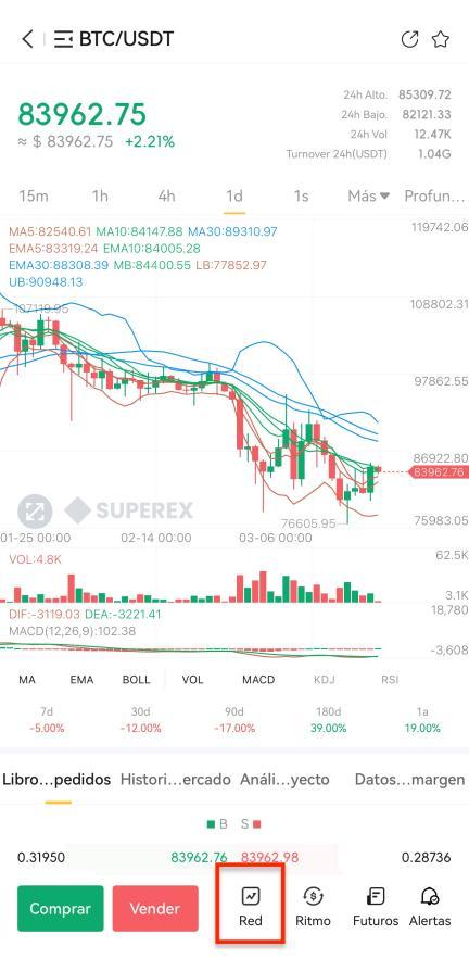 Cómo usar la estrategia de grid spot en la app – SuperEx